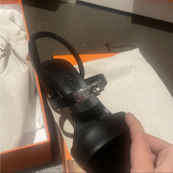 Hermes | Shoes | Authentic New In Box Nib Hermes 355 Sandal Glamour 75 ...